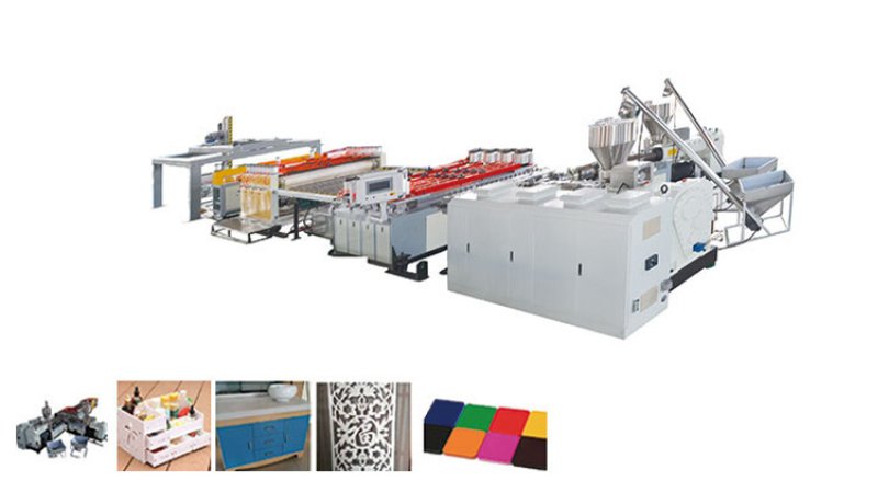 PVC WPC Skinning Foam Board Extrusion Line