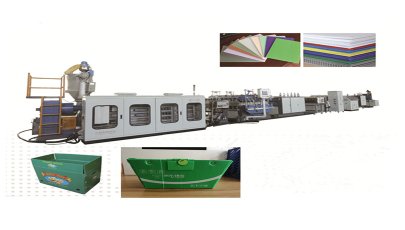 PP hollow sheet machine