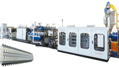 Plastic sheet machine