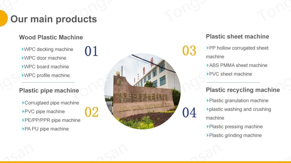 Wood Plastic Composte WPC extrusion machine