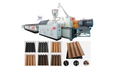 Wood plastic composite wall panel extruder /PP PE PVC WPC cladding making machine