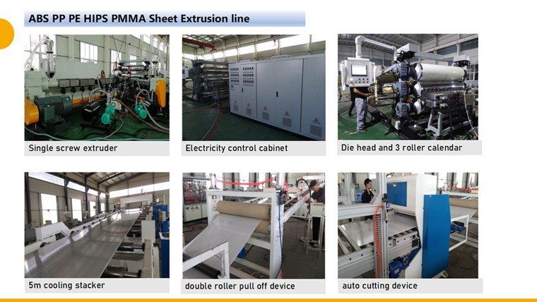 2000mm ABS sheet production line